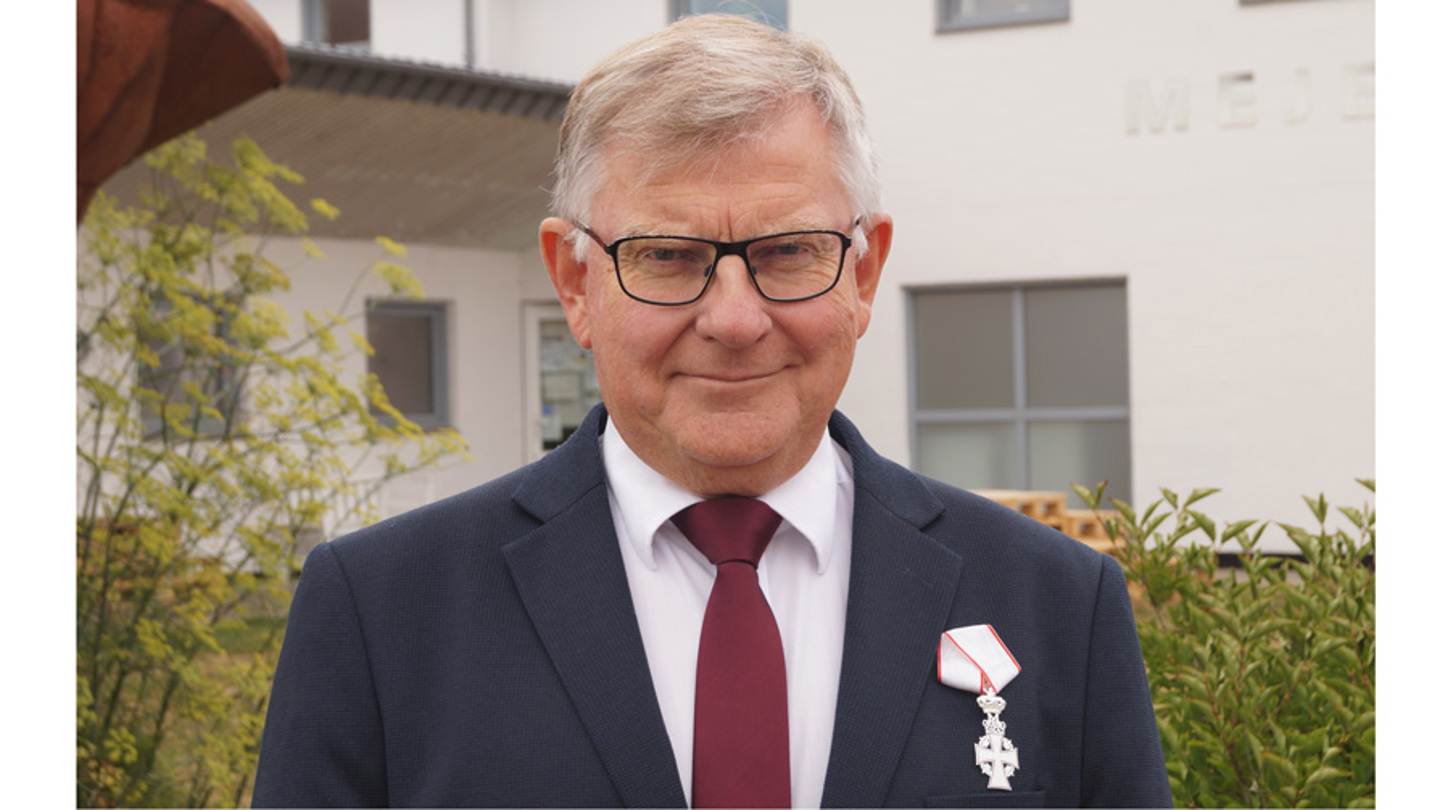 Direktør for Thise Mejeri er blevet ridder af Dannebrog