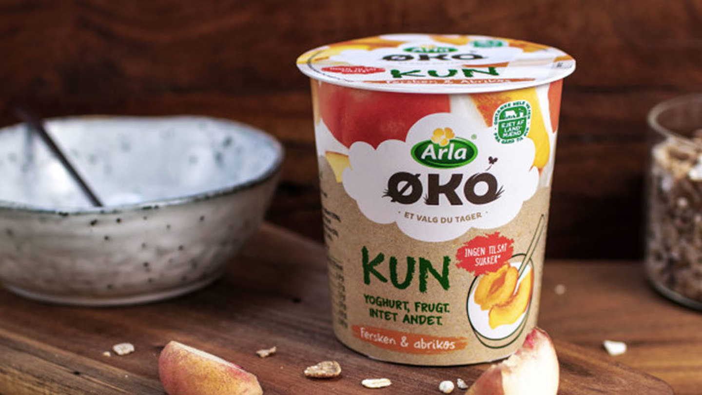 Arla lancerer yoghurt med kun to ingredienser - Mejeri